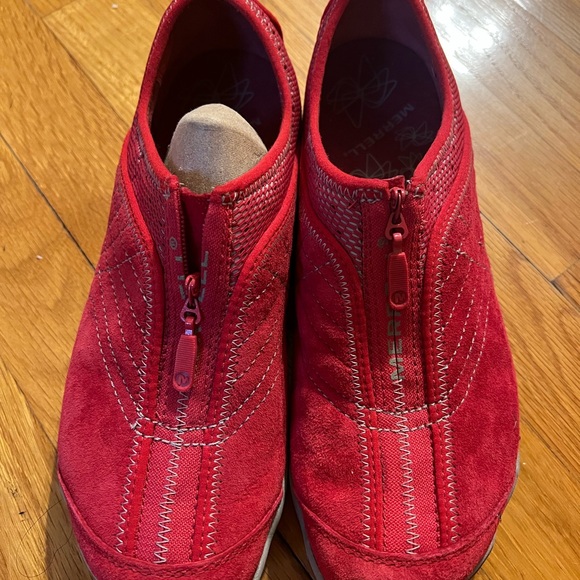 Merrell | Shoes | Merrell Red Athletic Shoes | Poshmark